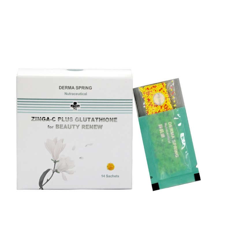 Zinga-C Plus Glutathione sachet - Panion & BF Biotech